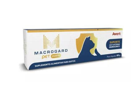 Suplemento Alimentar Macrogard Pet Pasta Gatos 60g - Avert - Vitaminas ...