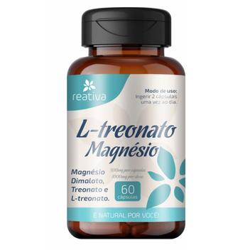 Suplemento Alimentar Magn L-Treonato 60 comp - Reativa - Multivitamínico / Polivitamínico ...