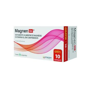 Suplemento Alimentar Magnen B6 70 Comprimidos Revestidos - Marjan ...