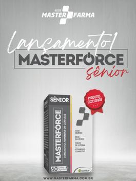Suplemento Alimentar MasterForce SÊNIOR C/60 Caps - Biofhitus ...