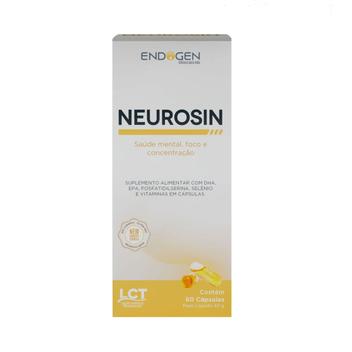 Suplemento Alimentar Neurosin 60 Cápsulas Endogen - Endogen - Kit de ...