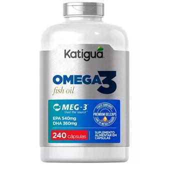 Suplemento Alimentar Ômega 3 Fish Oil 240 Cápsulas - KATIGUA - Ômega 3 ...
