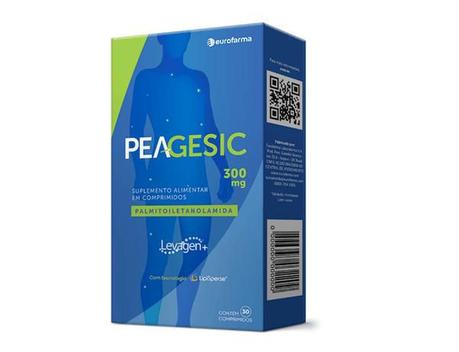 Suplemento Alimentar Peagesic 300mg com 30 Comprimidos - Eurofarma ...