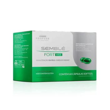 Suplemento Alimentar Semblé Fort Max 60 Cápsulas Softgel - Profuse ...