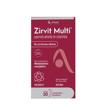 Suplemento alimentar zirvit multi c/30 comp - ARESE - Multivitamínico ...