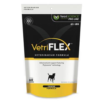 Suplemento articular VETRISCIENCE VertiFlex Large Dogs 60 Chews ...