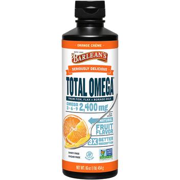 Suplemento Barlean's Total Omega 3 - 710ml - Sabor Creme de Laranja ...