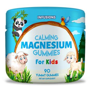 Suplemento Calm Magnesium Gummies Kids - 90 Unidades - Cloreto de ...