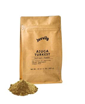 Suplemento de ervas Jovvily Ajuga Turkest Extract Powder 454g ...
