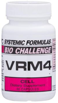 Suplemento de fórmulas sistêmicas VRM4 CELL 30 cápsulas - Systemic Formulas - Vitaminas A-Z ...