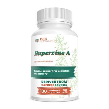 Suplemento de Huperzina A 200mcg - 180 Cápsulas - Pure Nootrópicos - Vitaminas A-Z - Magazine Luiza