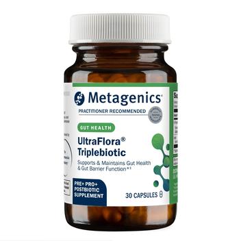 Suplemento Digestivo Metagenics UltraFlora Triplebiotic - 30 Cápsulas ...