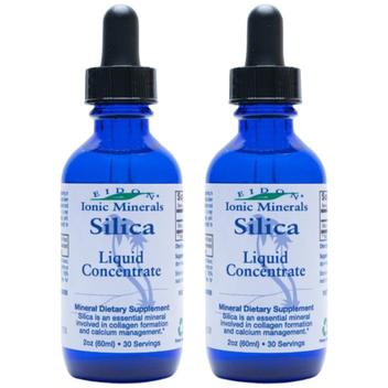 Suplemento Eidon Liquid Silica Mineral - 2 Frascos de 60ml - Suplemento ...