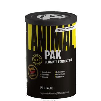 Suplemento em Cápsula Animal Pak Powder 360g 30 sachês (Packs ...