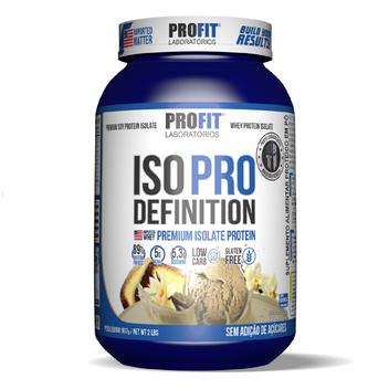 Suplemento em Pó Iso Pro Definition 907g Profit Laboratórios - Whey ...