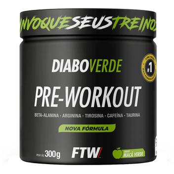 Suplemento Em Pó Pre Treino Pre Workout Pote 300g DIABO VERDE - FTW - Pré Treino - Magazine Luiza