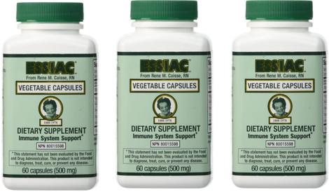Suplemento Essiac Vegetable Capsules 180 cápsulas (3 x 60 cápsulas ...