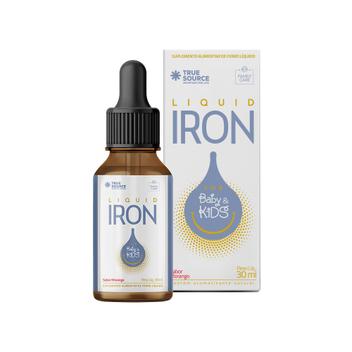 Suplemento Ferro Liquid Iron Sabor Morango True Source 30ml - Produtos ...