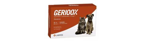 Suplemento Gerioox Labyes 30 Comprimidos para Cães e Gatos +7 anos ...