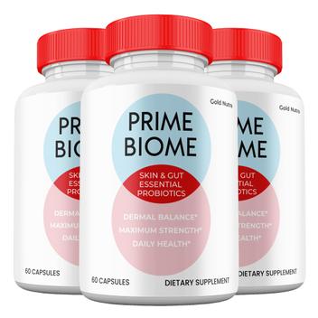 Suplemento Gold Nutra Prime Biome Pills 60 cápsulas x 3 pacotes ...