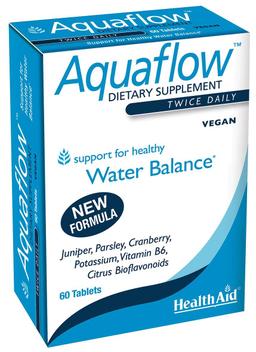 Suplemento HealthAid Aquaflow 60 comprimidos veganos - Vitaminas e ...