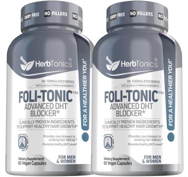 Suplemento Herbtonics Foli Tonic Hair Growth 60 cápsulas ...