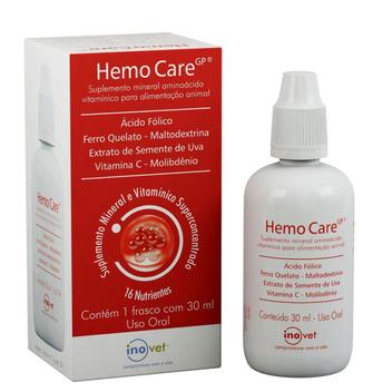 Suplemento Inovet Hemo Care - 15 mL - Vitaminas e Suplementos para Pet ...