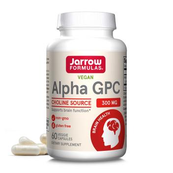 Suplemento Jarrow Formulas Alpha GPC 300 mg 60 cápsulas - Coenzima Q10 ...