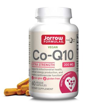 Suplemento Jarrow Formulas Co-Q10 200mg - 60 Cápsulas Vegetais ...