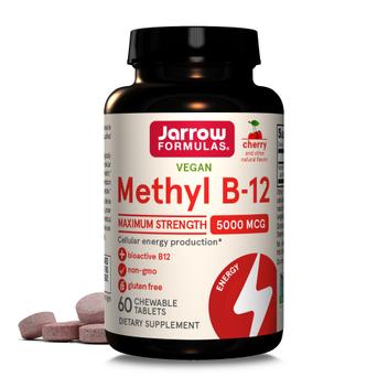 Suplemento Jarrow Formulas Metil B12 5000mcg - 60 Comprimidos ...