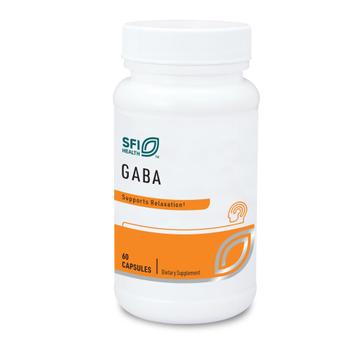 Suplemento Klaire Labs GABA 420mg de ácido gama-aminobutírico 60 cápsulas - Multivitamínico ...