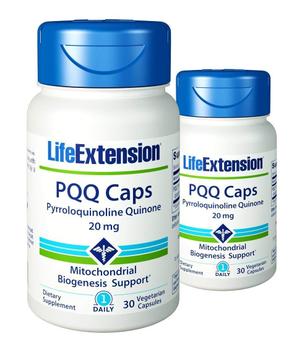 Suplemento Life Extension PQQ - 60 Cápsulas de 20mg - Ômega 3 / Óleo de ...