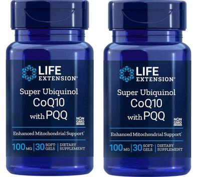Suplemento Life Extension Super Ubiquinol CoQ10 com PQQ 30 cápsulas ...