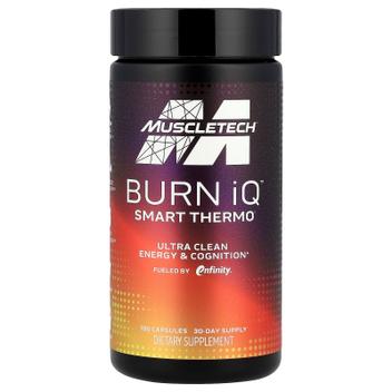 Suplemento MuscleTech Burn iQ Smart Thermo 100 comprimidos - Inibidor ...