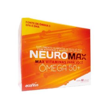 Suplemento Neuromax Ômega 50+ Cx De 60 Cápsulas - Ecofitus - Massa ...
