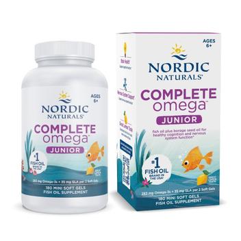Suplemento Nordic Naturals Complete Omega Jr. - 180 Cápsulas ...