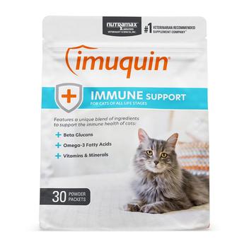 Suplemento Nutramax Imuquin - Imunidade para Gatos (30 Pacotes ...