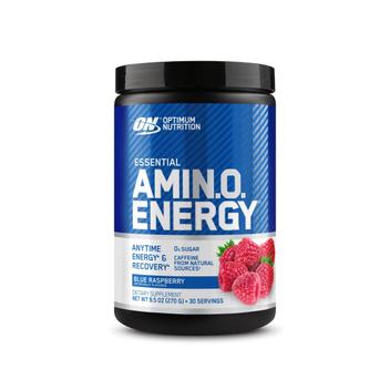Suplemento Optimum Nutrition Amino Energy Blue Raspberry - 30 Servings ...