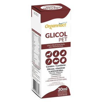 Suplemento Organnact Glicol Pet - 30 mL - Vitaminas e Suplementos para ...