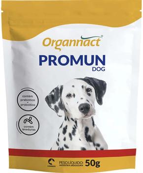 Suplemento Organnact Promun Dog - para Cachorro 50g - Vitaminas e ...