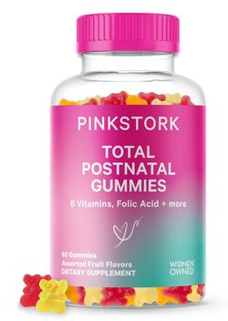 Suplemento Pink Stork Total Postnatal Vitamin Gummies 60u ...