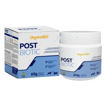 Suplemento Post Biotic Para Cães E Gatos 60g - Organnact - Vitaminas e ...