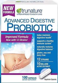 Suplemento Probiótico Digestivo Avançado Trunature 100 cápsulas x 2 ...