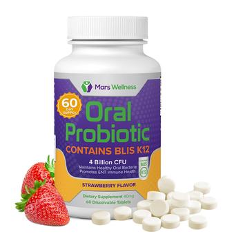 Suplemento Probiótico Oral MARS WELLNESS BLIS K12 - 4B CFU - 60 ...