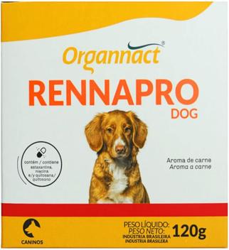 Suplemento Rennapro Dog 120G - Organnact - Vitaminas e Suplementos para ...