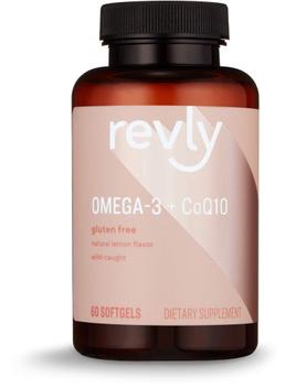 Suplemento Revly Omega 3 + CoQ10 - 60 Cápsulas de Óleo de Peixe - Ômega ...