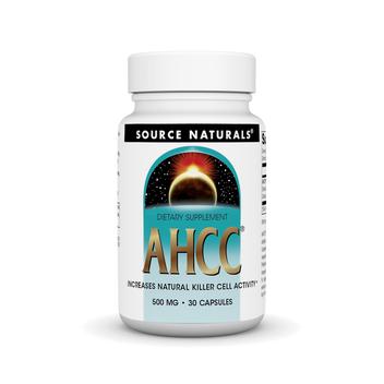 Suplemento Source Naturals AHCC 500mg - 30 Cápsulas - Óleo de Borragem - Magazine Luiza