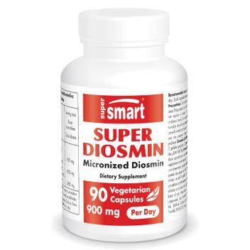 Suplemento Supersmart Super Diosmin 900 mg 90 cápsulas - Vitaminas A-Z ...