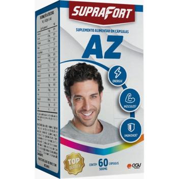 SUPLEMENTO Suprafort A-Z Homem 60 Cápsulas Cérebro Memória ...
