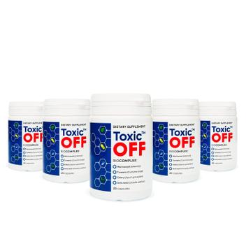 Suplemento TOXIC OFF Daily - 20 Cápsulas de Fácil Ingestão - Outros ...